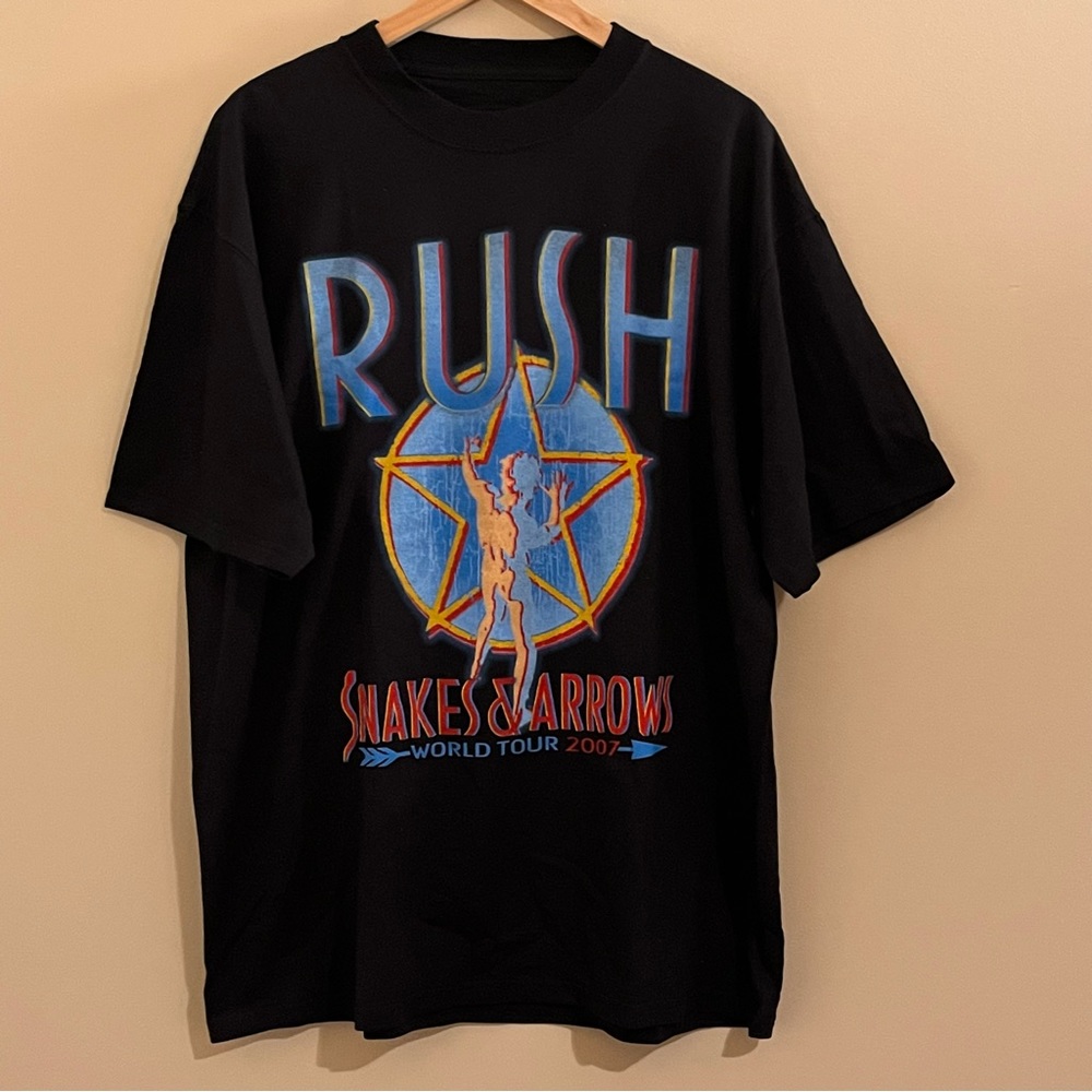 Rush Blue Starman Snakes & Arrows World Tour 2007 Ban… - Gem